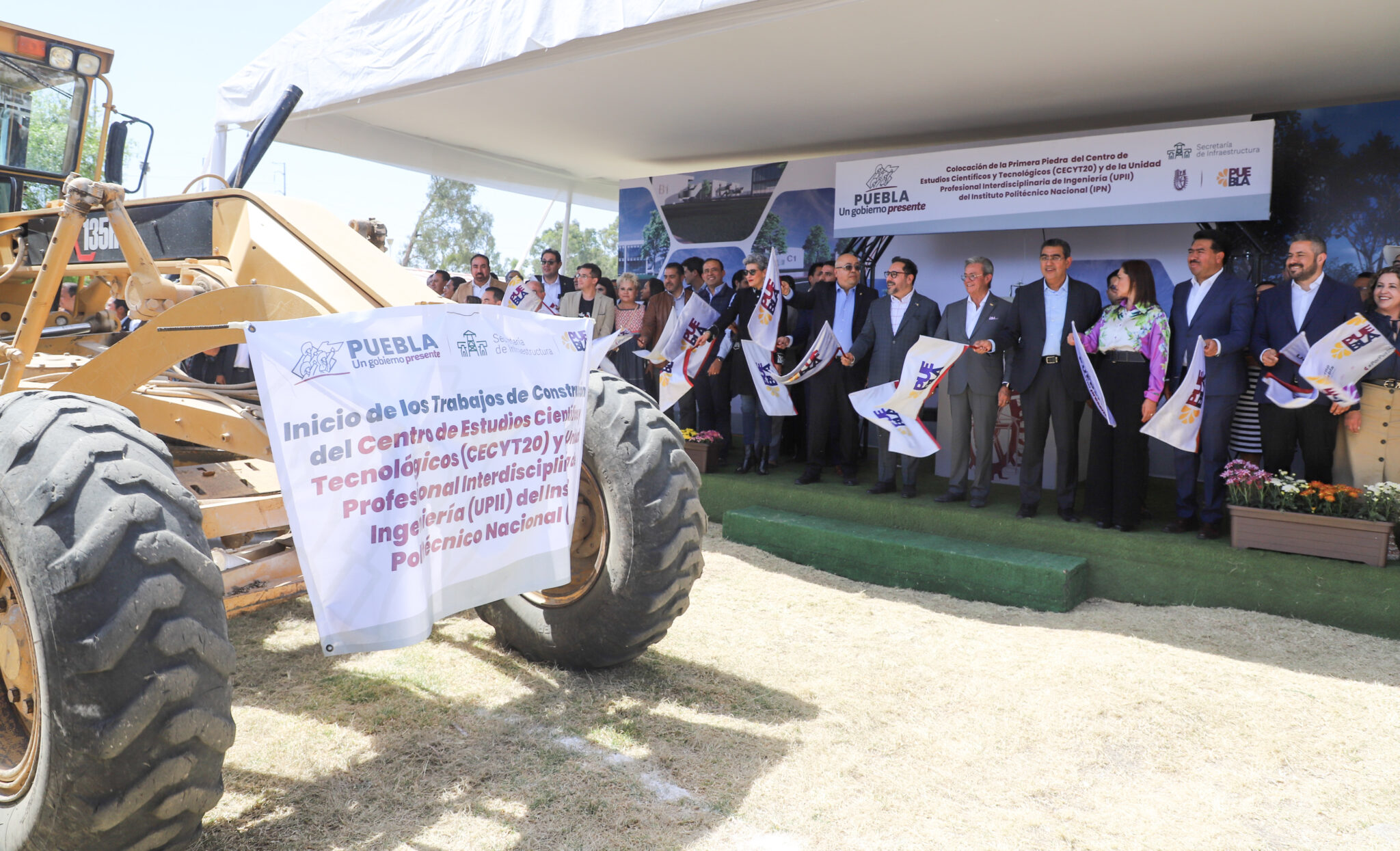 Inicia construcción del CECYT20 y UPII del IPN en Puebla - Cinco Radio